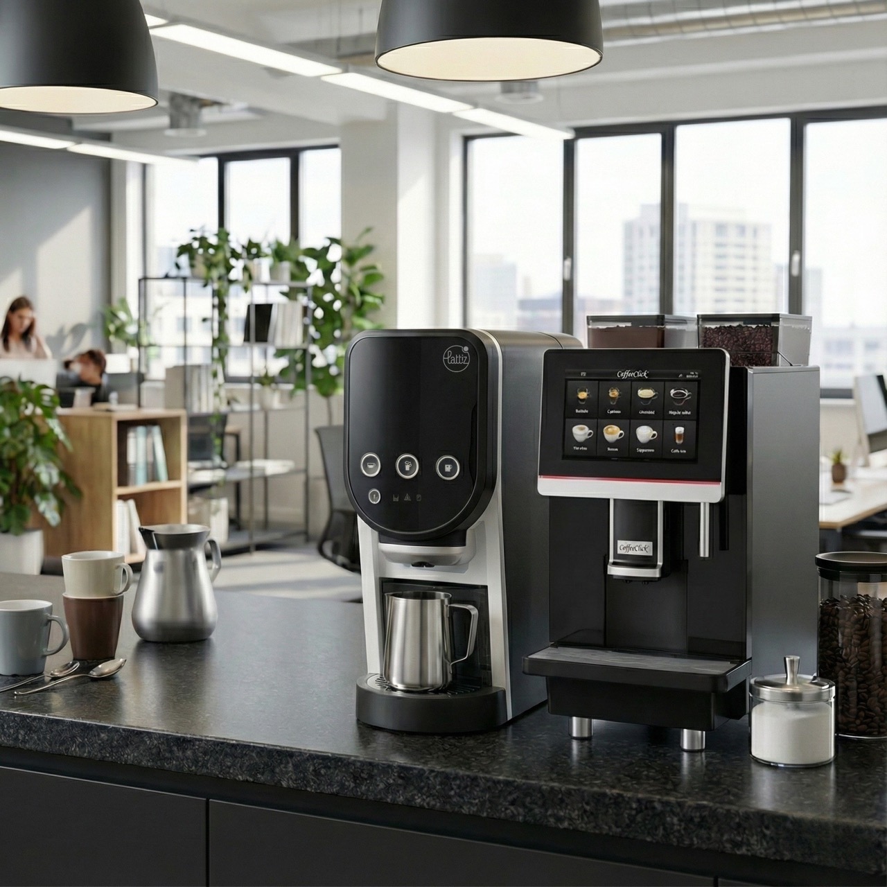 Lattiz milk frother for offices & sports venues - CoffeeClick B.V.